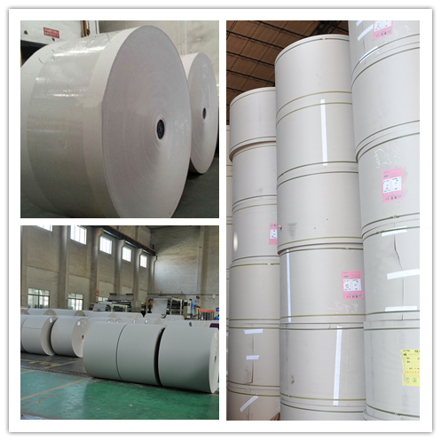 Two side Gray Paper Rolls with 6 inch inner core and 1300mm diameter
