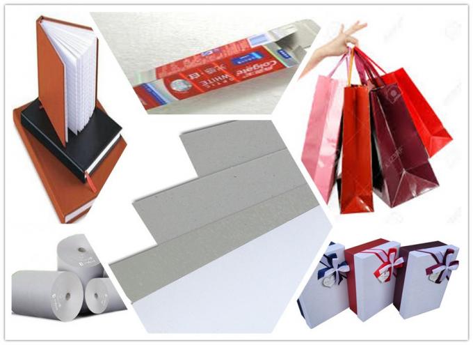 Carton Grey Paper Roll , Grey Cardboard Sheets for Laminated Grey Board