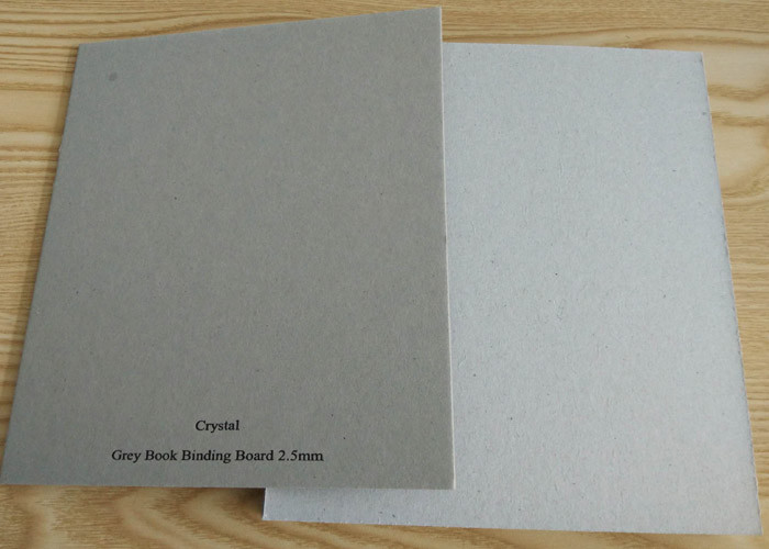 Recycled Stiffness Paper Hard 1250gsm Solid Grey Paperboard for Matte ...