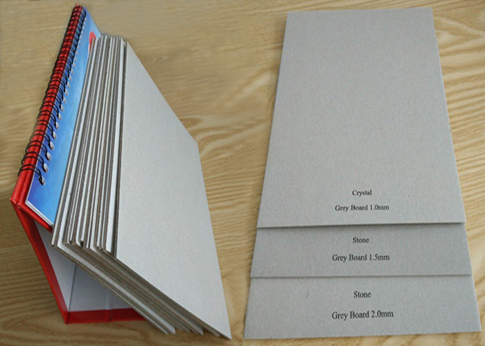 800gsm 1.5mm Grey Board Paper Sheet Single layer of Recycled Mixed Pulp