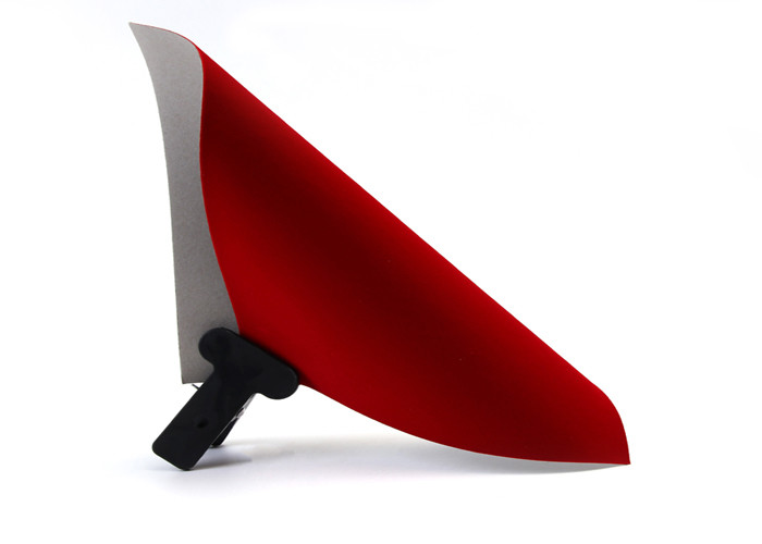 100 Recycled Laminated Grey Board Flock Paper Sheet For Cover Jewelry Box