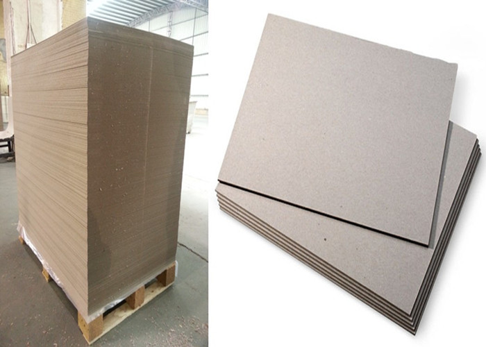 Gray Color Strawboard Paper in 1100gsm / 1.78mm Laminated Paperboard