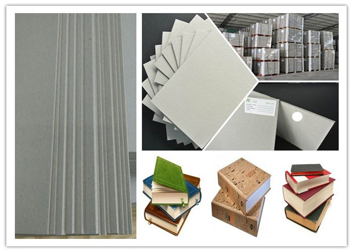 1100gsm Mixed Pulp Grade A Grey Board for Printing Industry / Stationery
