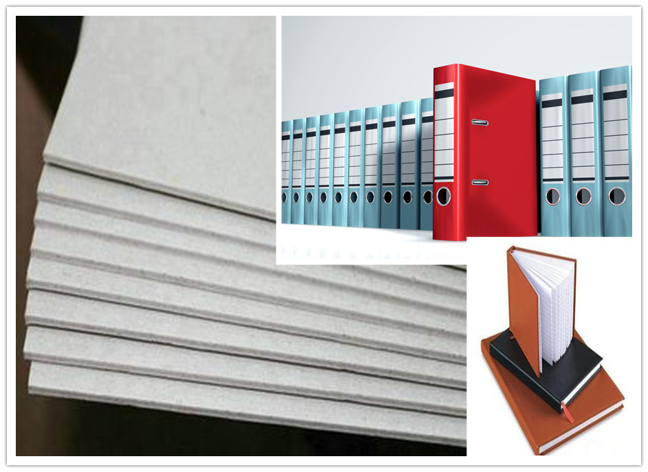 Roll and Sheets Grey Board / Grey Chipboard for Book Cover / Arch file