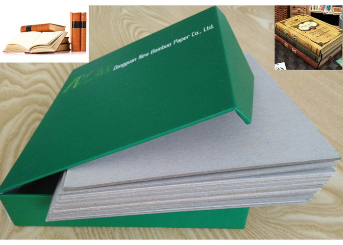 Uncoated 2mm Grey Chipboard Book Binding Cardboard For Book Cover Material
