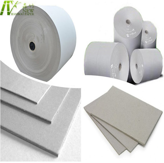 787x1092mm Laminated Gray Cardboard Sheets / Rolls SGS Certification