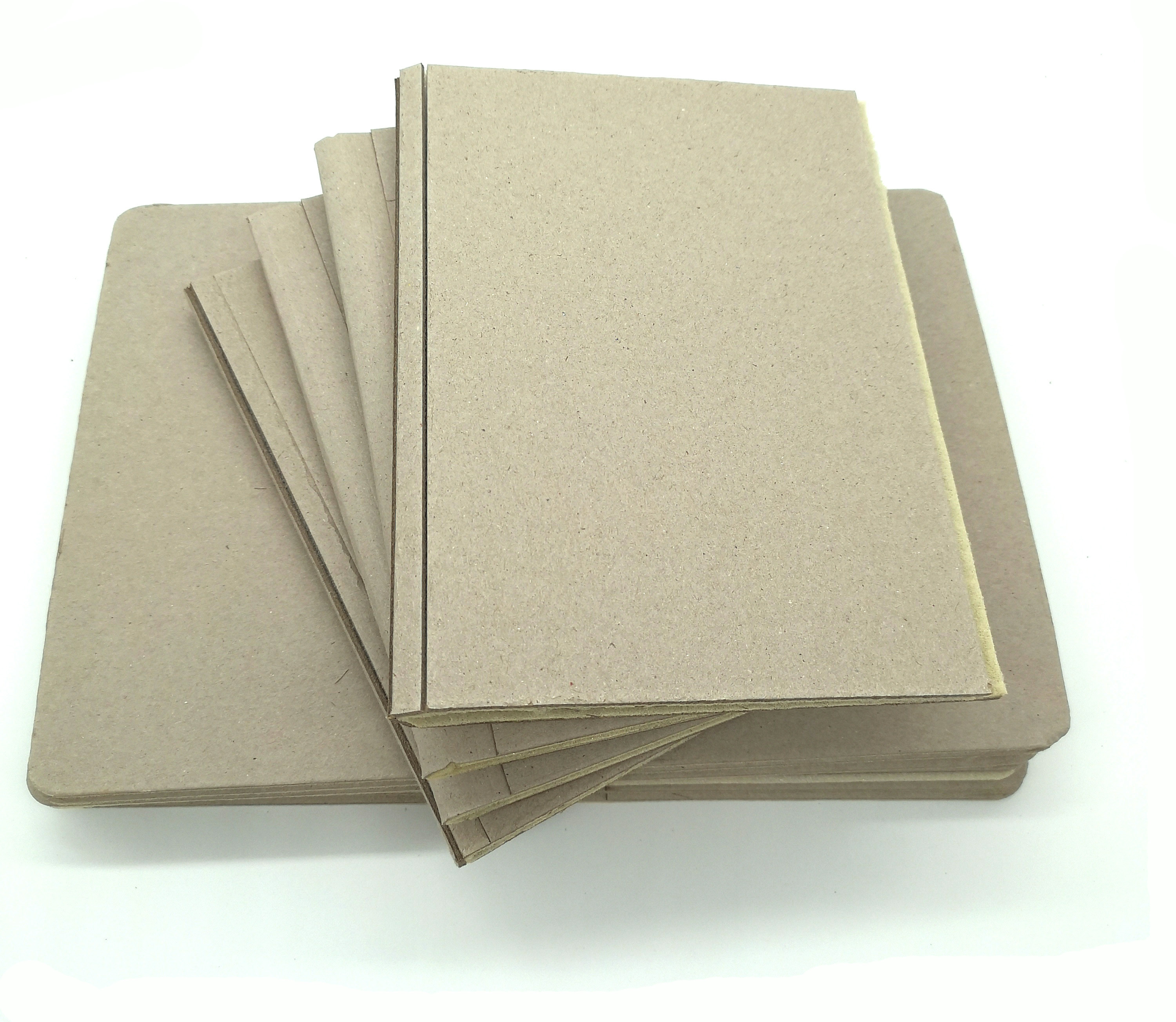 High Smoothness Recycle Laminated Grey Board Uncoated For Hardcover ...