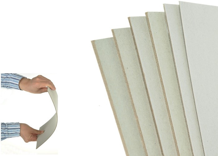 2mm 1200 Gsm Thickness Gray Paperboard Stocklot Stiff Cardboard Paper ...